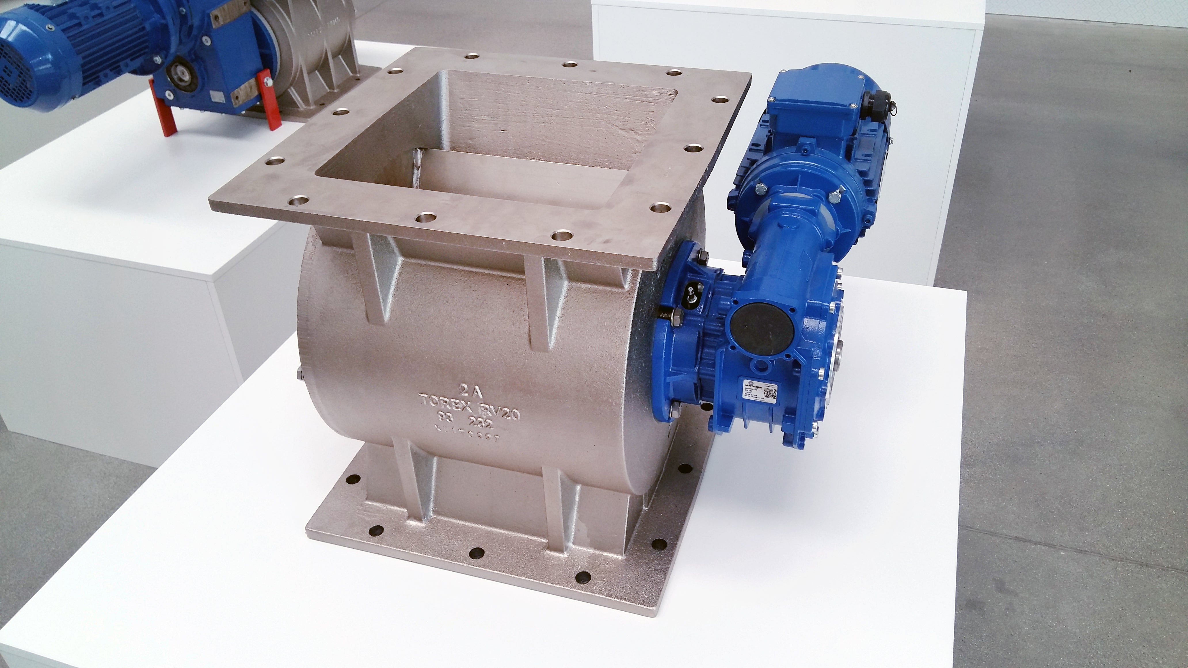 RV/RVR Rotary Valves with Standard Motor | Silo Discharge & Feeding ...