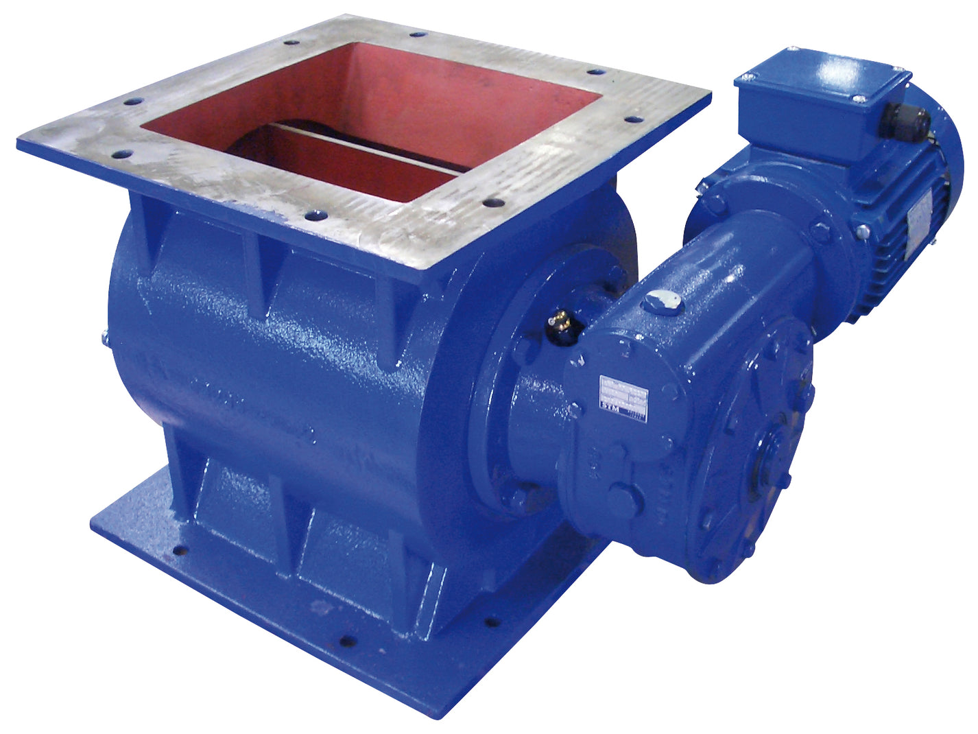 RV/RVR Rotary Valves with Standard Motor | Silo Discharge & Feeding ...