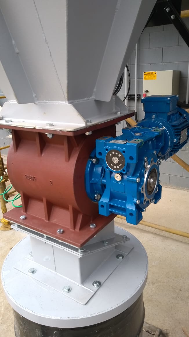 RV/RVR Rotary Valves with Standard Motor | Silo Discharge & Feeding ...