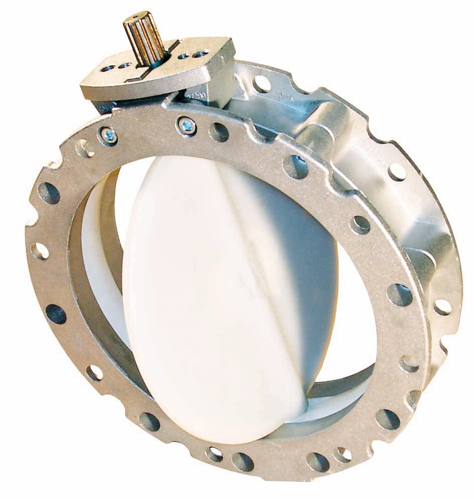 VFS Double Flange Butterfly Valve | Silo & Hopper Flow Control – WAM
